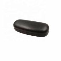 China Embossed Logo PU Reading Glasses Case Matte Surface 156*61*40mm for sale