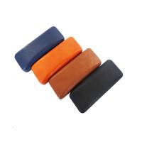 China Simple Design PU Metal Glasses Case For Men Pressure Resistant for sale