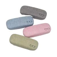 China Portable Leather Metal Glasses Case Easy To Carry Customization for sale
