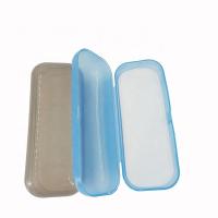 China Multi Colored  Transparent Eyeglass Case PVC Glasses Case Stylish for sale