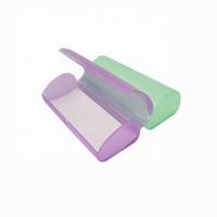 China Lightweight Popular Plastic Eyeglass Case 150mm Length Shockproof for sale