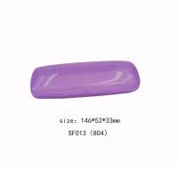 China Fashion PVC Sunglasses Case Plastic Spectacle Case OEM / ODM Available for sale