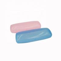 China Fashion PVC Sunglasses Case Plastic Spectacle Case OEM / ODM Available for sale