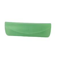 China Customizable Green Plastic Eyeglass Case Scratch Resistant Irregular for sale