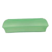 China Customizable Green Plastic Eyeglass Case Scratch Resistant Irregular for sale