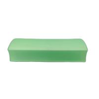 China Customizable Green Plastic Eyeglass Case Scratch Resistant Irregular for sale