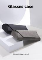 China Eco Friendly Leather Spectacle Pouch With Custom Glasses Box for sale