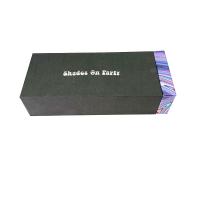 China Custom Logo Leather Paper Glasses Case Set OEM / ODM Available for sale