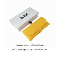 China Irregular Microfiber Glasses Bag Sunglasses Drawer Box  Luxurious Look for sale