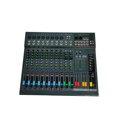 China 8-Channel Digital Audio Mixer Console 220V-240V with 400mm Dimensions for Professional Conferencing for sale
