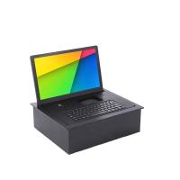 China NWS-FUM215 17.3 Inch Flip Up Monitor with 105 Degree Swivel and 1920×1080 Full HD Resolution for sale