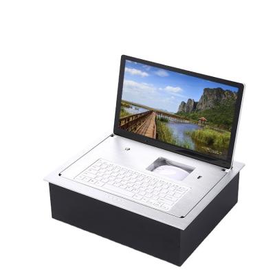 China Custom Flip Up Monitor LCD Computer Screen Lift System 110V-240V 105° Angle 7.5KG for sale
