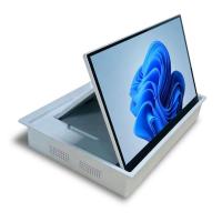 China FCC Certified UMD-15.6N Dual Screen Retractable Monitor with 80mm Ultra-Thin Panel and 0-20° Adjustable Angle for sale