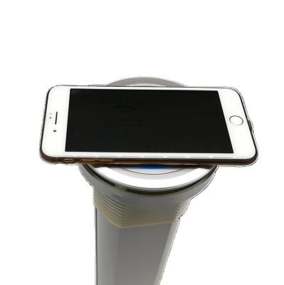 China Motorized Pop-Up Power Socket with Wireless Charging, 3 German Outlets & 2 USB Ports - 405mm Height, 16A 110-250V for sale
