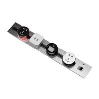 China 60CM 3-Gang Power Track Socket with WiFi and Standard Grounding for Recessed and Surface Mount Installation for sale