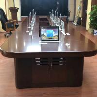 China NWS-UM-D156 Motorized Vertical LCD Monitor Lift for Conference Tables - 25W Power, 110V-240V Voltage, 15°/30° Swivel Angle for sale