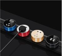 China Removable NFC Power Sliding Socket Rail Wall Mounted 250v for sale