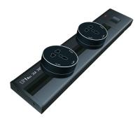 China Universal Multi Smart Office Desk Electric Power Track System with White Outlet Rail for sale