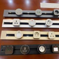 China Customized Tabletop Socket Adapter for Electric Socket Wall Usb Outlet and Power Track for sale
