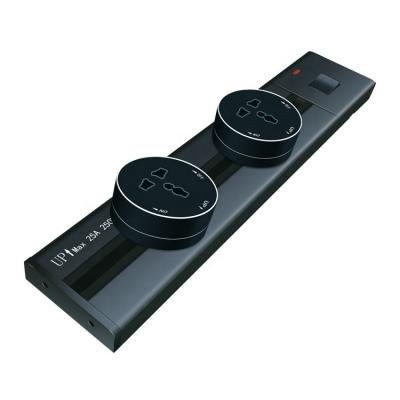 China 1kg Electrical Plug for Mobile Aluminum Wall Mounted Sockets in Brazil Office Desk Table for sale