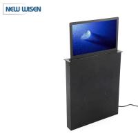 China Electric Retractable Computer Screen Lifter with 30 Degree Tilt and Aluminum Alloy Construction for sale