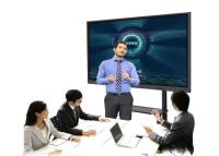 China 86-inch WiFi Smart Interactive Whiteboard 4K 3840x2160 Touch Screen with Intel i5 OPS PC for Education for sale