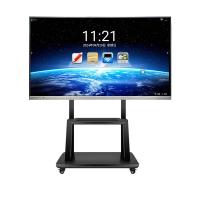 China 65-inch Interactive Whiteboard with 350 Cd/m² Brightness and 10-Point Multi-Touch for Education & Corporate Use for sale