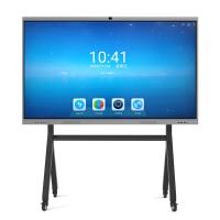 China 65-Inch 4:3 Aspect Ratio Interactive Whiteboard with IR Ten-Touch Technology and 350 cd/m² Brightness for sale
