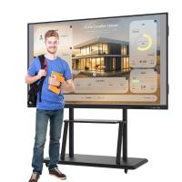 China Multi Touch 10 Points Interactive Whiteboards Wall Mounted Or Floor Standing Enabling Communication And Collaboration Across Teams for sale