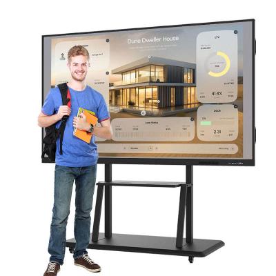 China Multi Touch 10 Points Interactive Whiteboards Wall Mounted Or Floor Standing Enabling Communication And Collaboration Across Teams for sale