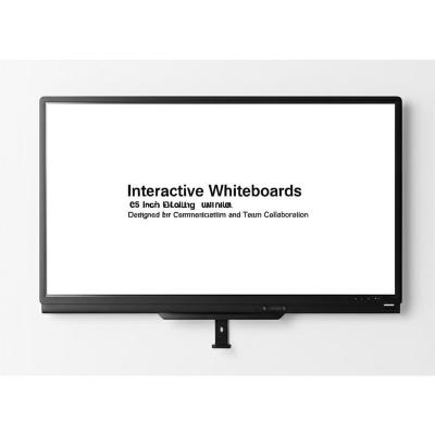 China Maximum Power Consumption 240W Interactive Whiteboards 65 Inch Including Wall Bracket Designed for Communication and Team Collaboration for sale