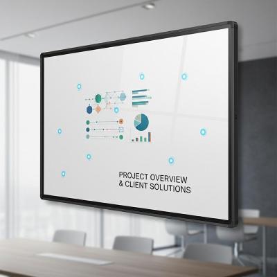 China Aspect Ratio 4 3 Interactive Whiteboards with 10 Points Multi Touch Enabling Project Management and Interactive Client Presentations for sale