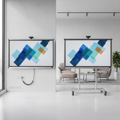 China Wall Mounted Or Floor Standing Interactive Whiteboards Featuring Maximum Power Consumption Up to 240W Supporting Presentations and Team Engagement for sale
