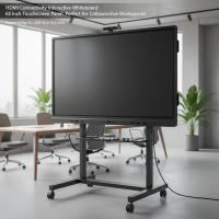 China HDMI Connectivity Interactive Whiteboards 65 Inch Touchscreen Panel Powered by AC 220240V 5060Hz Power Supply Perfect for Collaborative Workspaces for sale