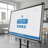 China IR Ten Touch Interactive Whiteboards Featuring ActivInspire Professional Edition Software and 10 Touch Points for Dynamic Learning for sale