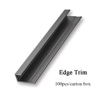 China Stainless Steel Decorative Metal Trims Edge Wall Molding Aluminum Anti Corrosion Strip Panel for sale