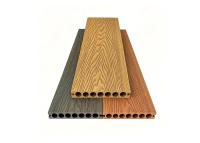 China WPC Decking 145x23mm Second Generation Anti Slip Outdoor Composite Deck Board Patio for sale