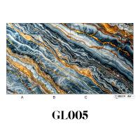 China Interior 3D PVC Marble Sheet UV Printed HD Stone Look Wall Panel for Hotel Office for sale