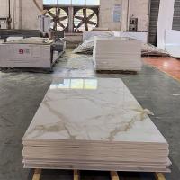China Zero Formaldehyde UV Marble Sheet Anti Mold Durable Wall Panel for Feature Walls for sale