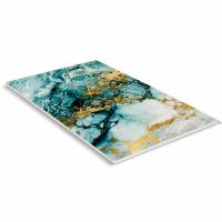China PVC Marble Sheet Wall Panels 3D UV High Gloss Stone Grain Design for Living Room Decor for sale