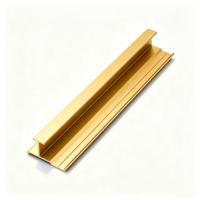 China Modern I Beam Decorative Metal Trims Aluminium Wall Panel Molding Profile Strip Decoration for sale