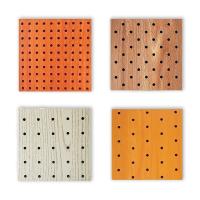 China Perforated Acoustic Panels 1220x2440mm Echo Reducing Sound Absorption for Home Theater for sale