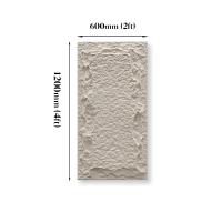 China Modern PU Stone Mushroom Texture Polyurethane Wall Panel Easy Install For Exterior Cladding for sale