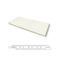 China Bamboo Wood Fiber PVC Wall Panels Hollow Interlocking Eco Friendly Home Decoration Board for sale