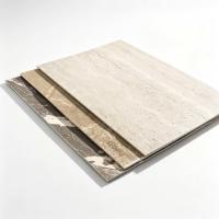 China High End Italian Roman Travertine Flexible Stone MCM Bendable Wall Panel For Art Galleries for sale