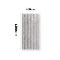China Flexible Square Line Stone MCM Soft Porcelain Bendable Curved Wall Panel For Building Facade for sale