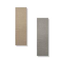 China Flexible Square Line Stone MCM Soft Porcelain Bendable Curved Wall Panel For Building Facade for sale