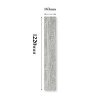China Wood Grain SPC Flooring Waterproof Vinyl Planks Stain Resistant for Home Restaurant for sale