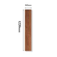 China Wood Grain SPC Flooring Waterproof Vinyl Planks Stain Resistant for Home Restaurant for sale