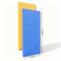 China Polyester Acoustic Sound Panels Formaldehyde Free Sound Insulation for School Studio for sale